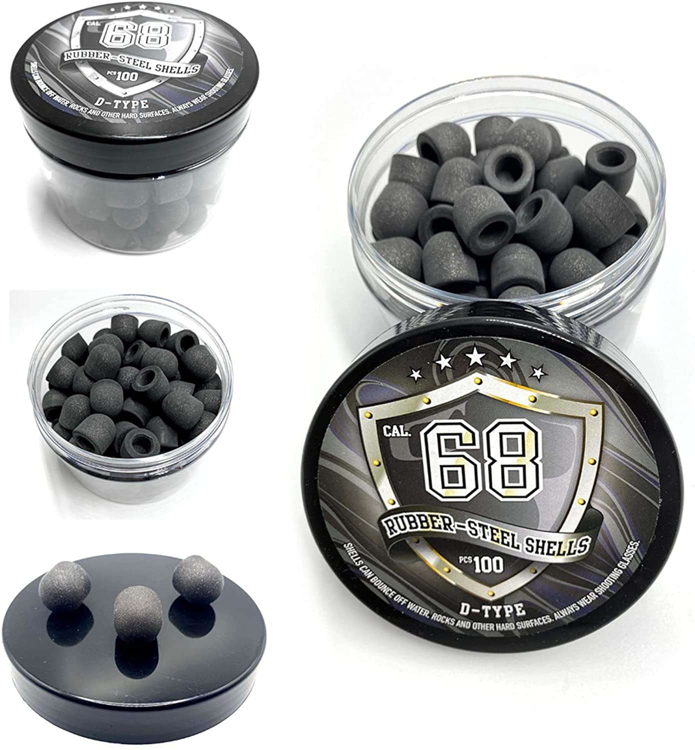 D-Type Rubber Steel Shells finder du hos Actionshoppen som har et stort ...